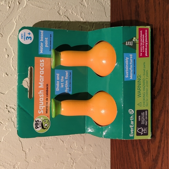 EverEarth | Toys | Pbs Kids Squash Maracas | Poshmark